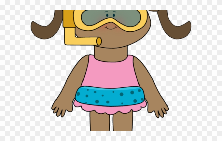 Girl On Beach Clipart - Png Download (#685215) - PinClipart