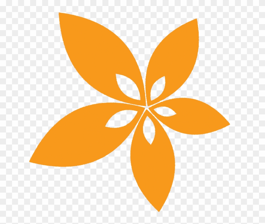 Orange Flower - Therapy By Sam Baggott Clipart (#688195) - PinClipart