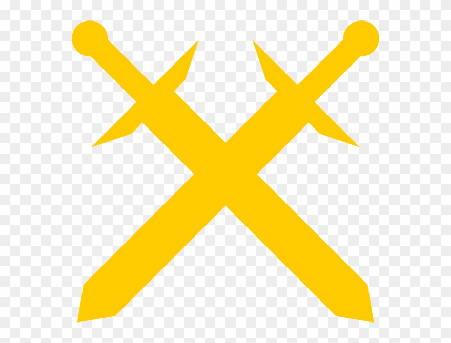 Crossed Swords Transparent Clipart (#692110) - PinClipart