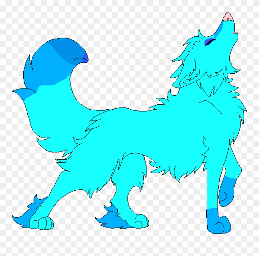 Water Wolf - Dog Clipart (#692657) - PinClipart