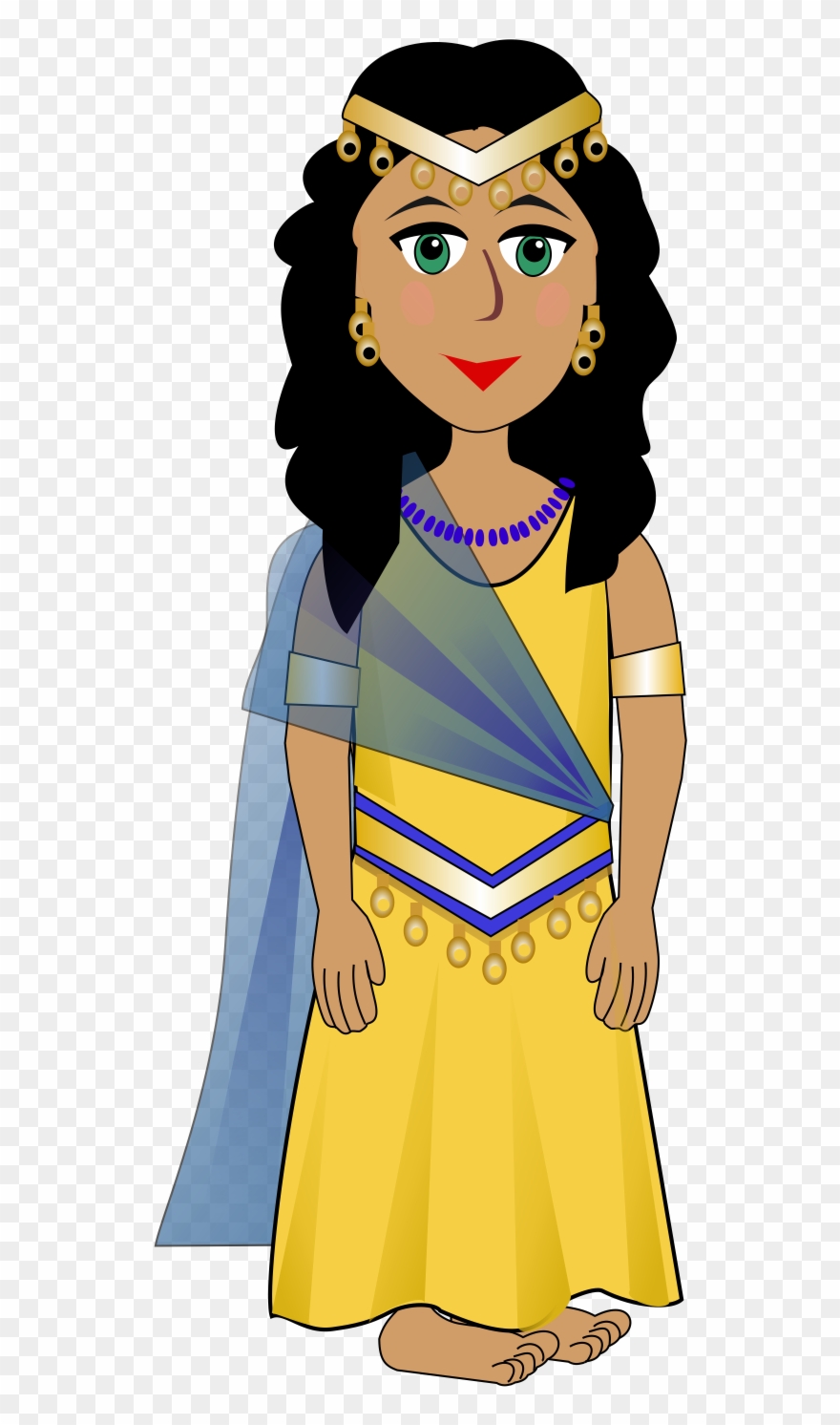 Delilah Bible Ruth Female Clip Art - Delilah Cartoon - Png Download ...