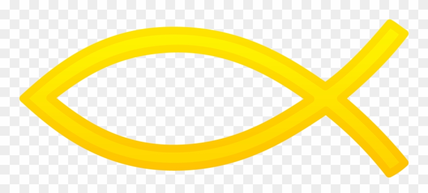 Download Gold Christian Fish Symbol - Gold Christian Fish Png Clipart ...