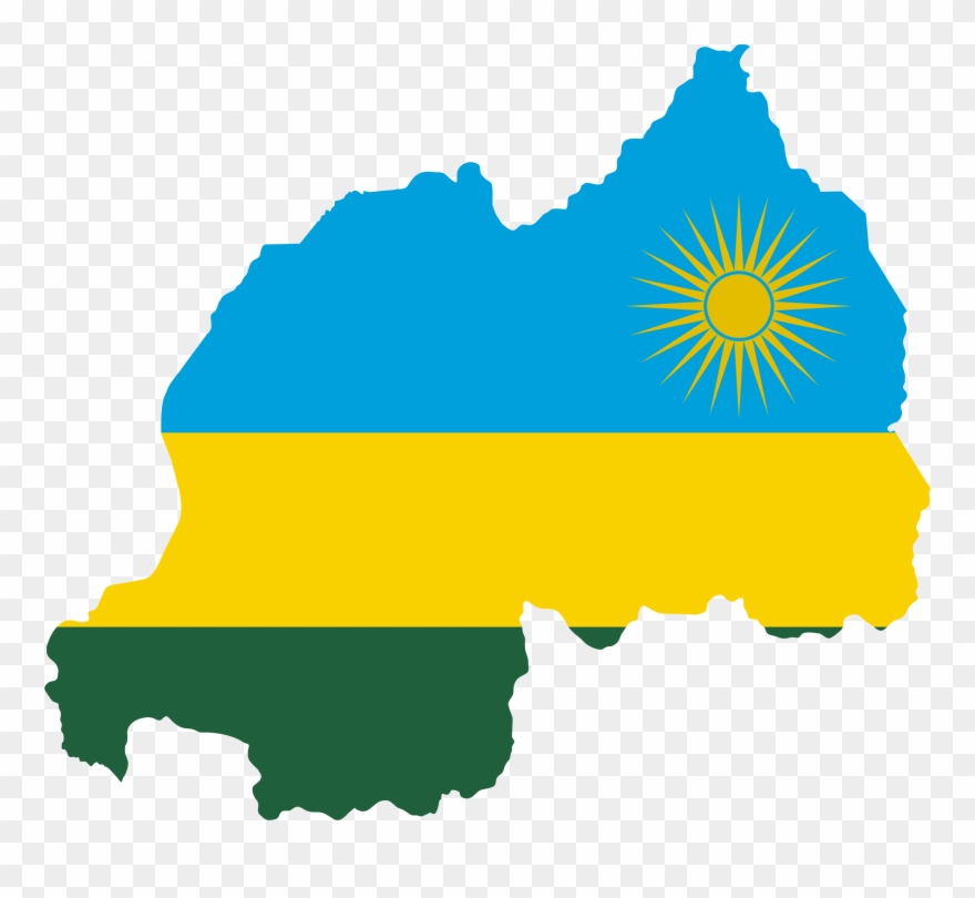 Rwanda Flag Map Clipart (#78482) - PinClipart
