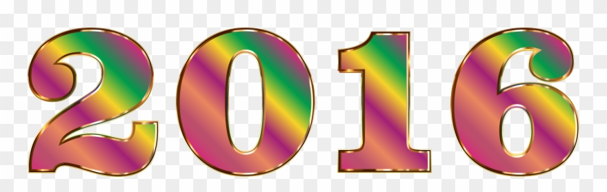 Download 2016 Clip Art - 2016 Clipart - Png Download (#78885) - PinClipart