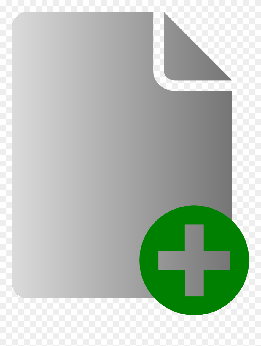 Download Add Icon - File_add Png Clipart (#78913) - PinClipart