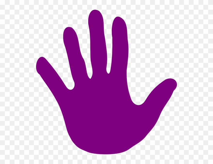 Hand Gesture Clipart O Hand - Colorful Clip Art Hand - Png Download ...