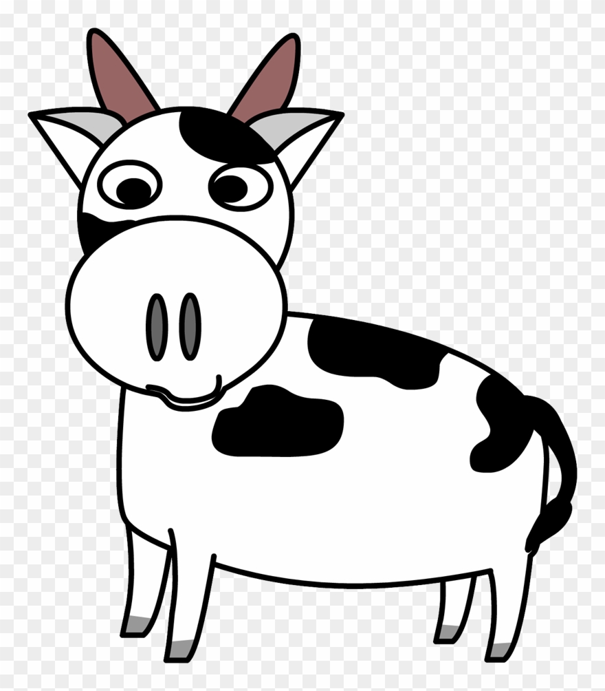 Jack And The Beanstalk - Cow From Jack And The Beanstalk Clipart ...