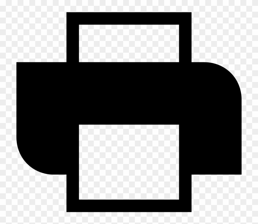 File Svg Wikimedia Commons Free Icons And - Printer Icon Without ...