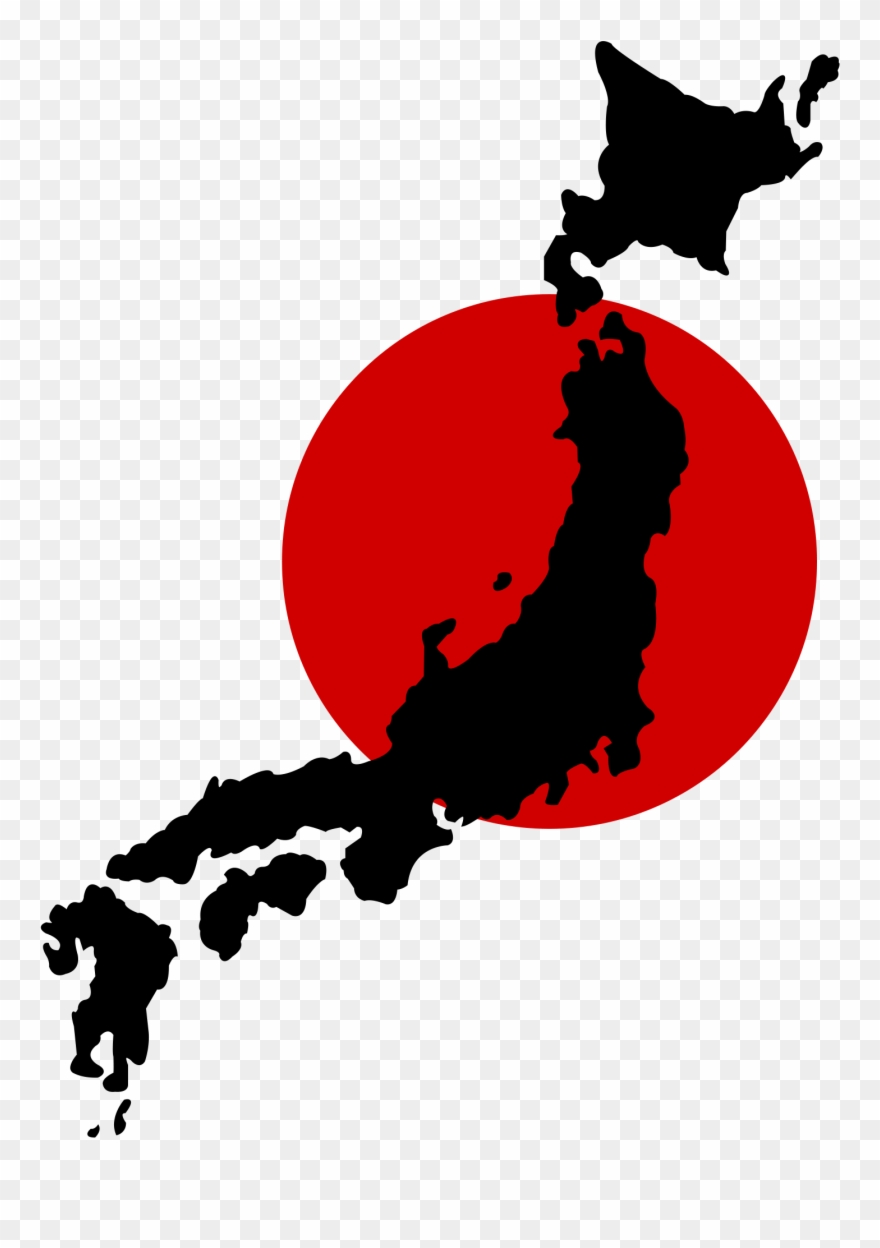 Japangraphic - Japan Map Vector Png Clipart (#715526) - PinClipart