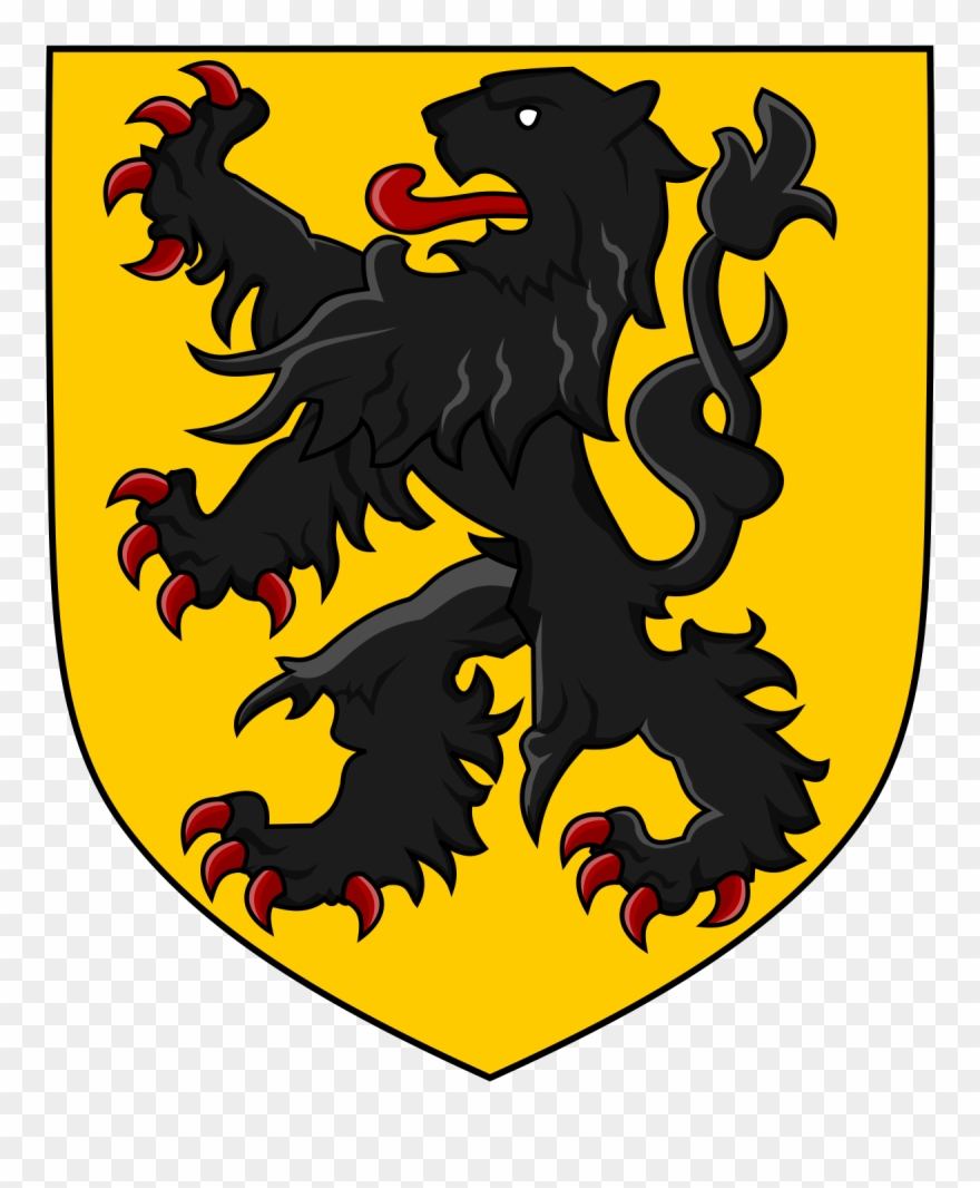 Baldwin Iii, Count Of Flanders - Guy De Dampierre Coat Of Arms Clipart ...