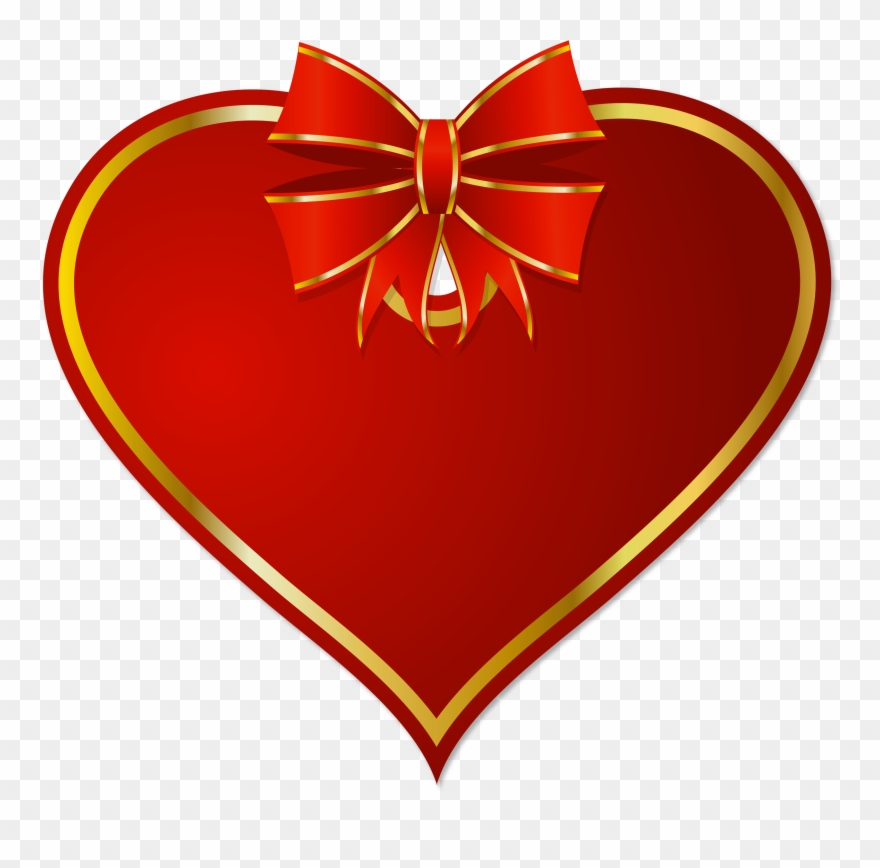 Download Clip Art Free Christmas Heart Clipart - Red Christmas Heart ...