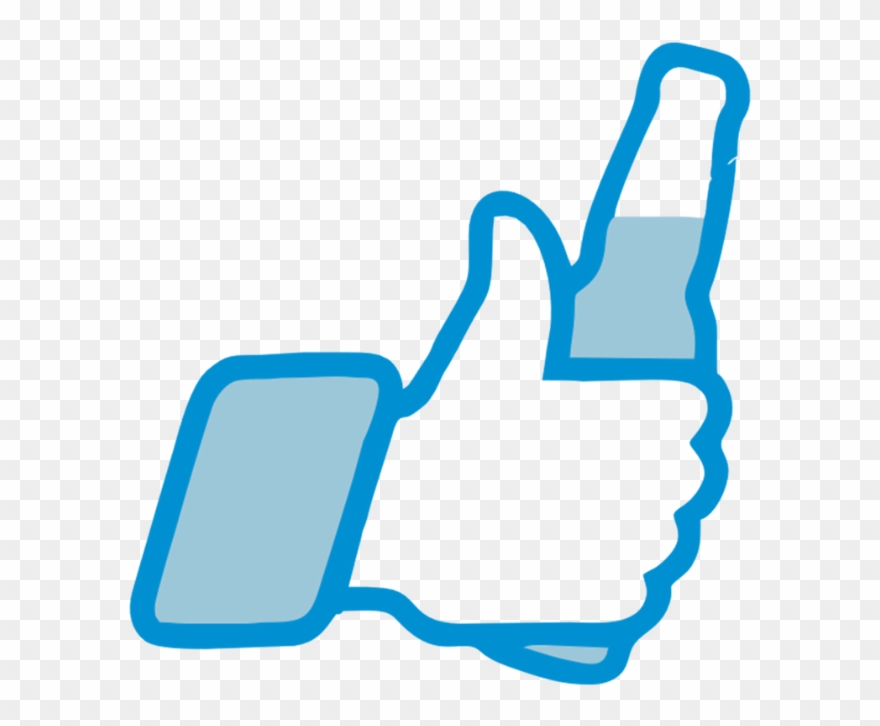 Vector Design Caps - Funny Thumbs Up Facebook Clipart (#724800 ...