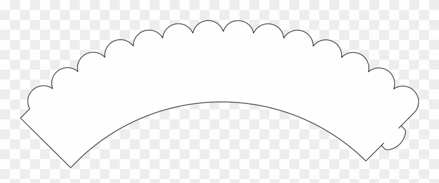 Best Cupcake Wrapper Template Transparent Clipart 725301 PinClipart