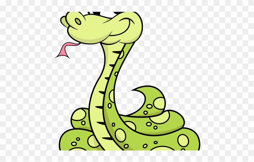 Snake Clipart Transparent Background - Suzy The Silly, Smiling ...