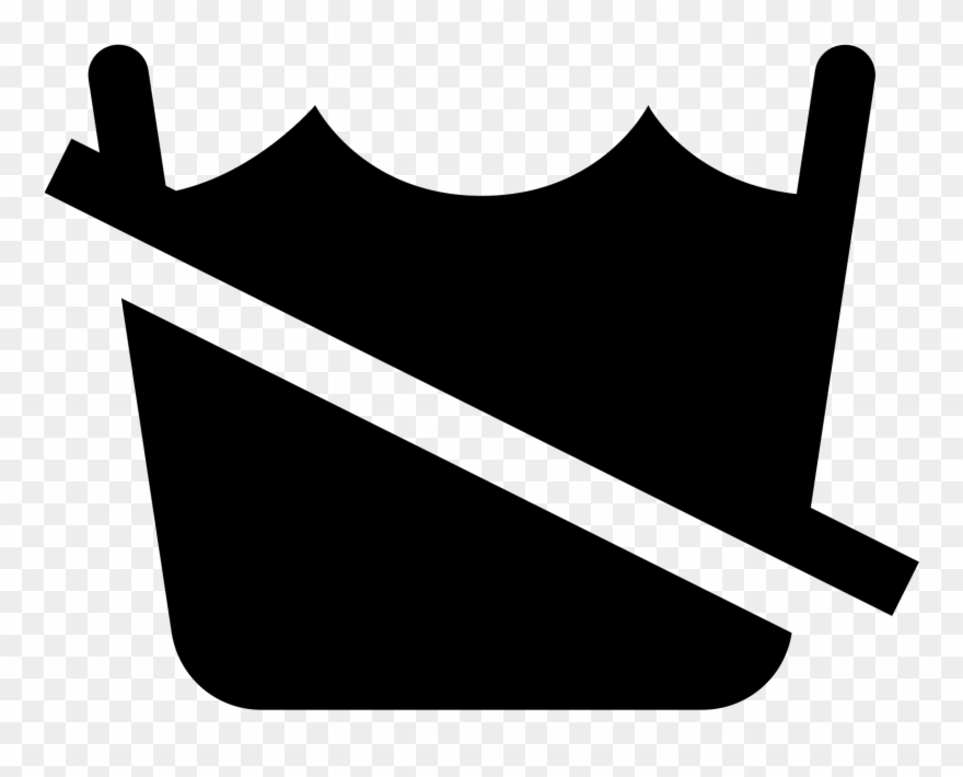 Do Not Wash Icon - Icon Clipart (#738465) - PinClipart