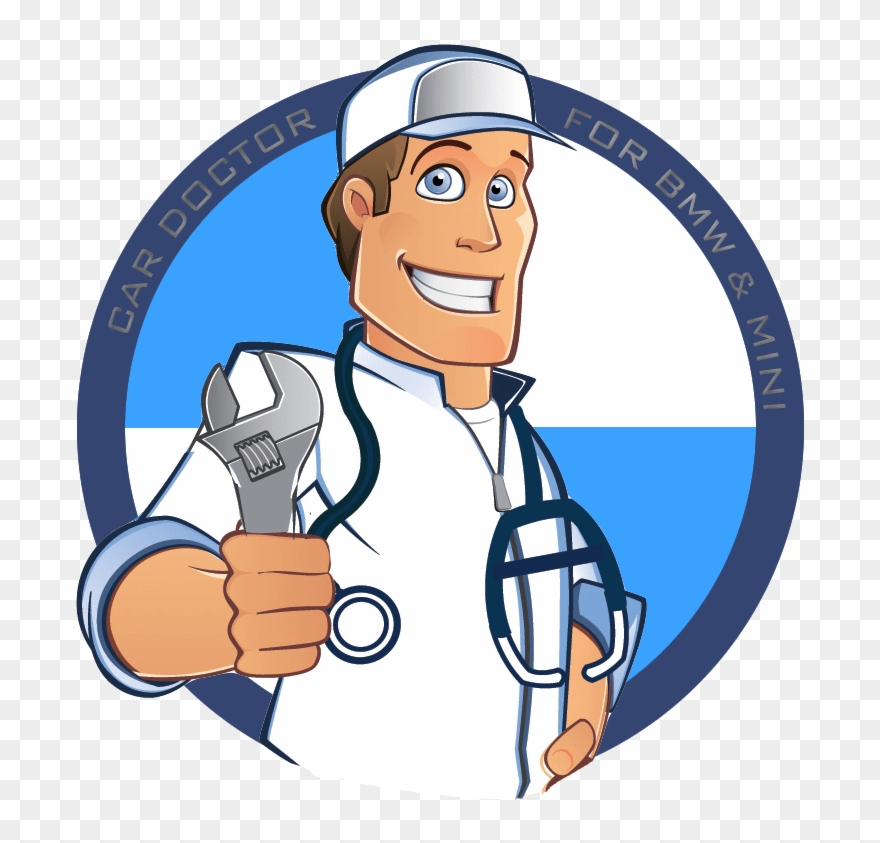 Download Car Doctor Logo With Bmw Colours - Mechanic Doctor Car Clipart ...