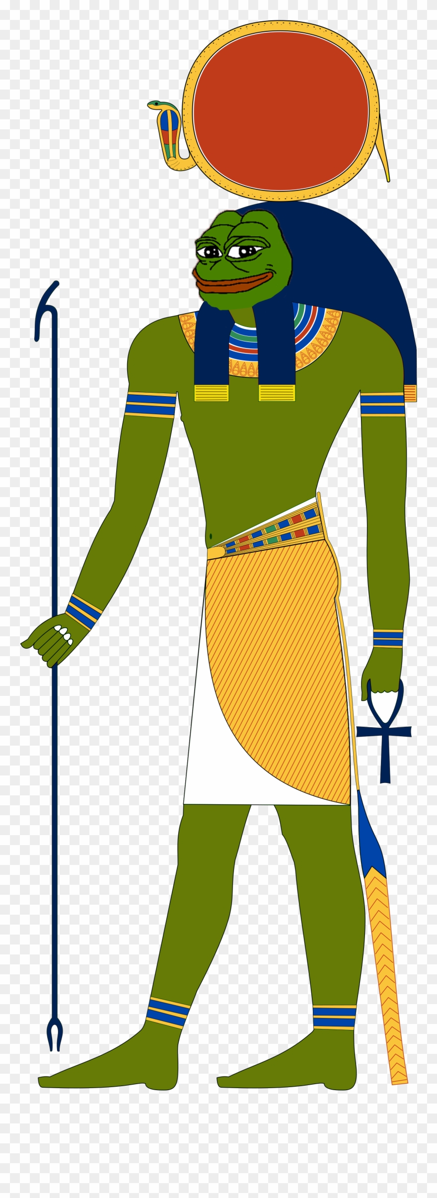 Kek Wills It - Egyptian God Khonshu Clipart (#743314) - PinClipart