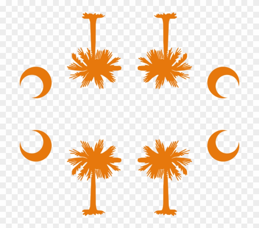 Download South Carolina Logo Palm Tree Clipart (#743943) - PinClipart