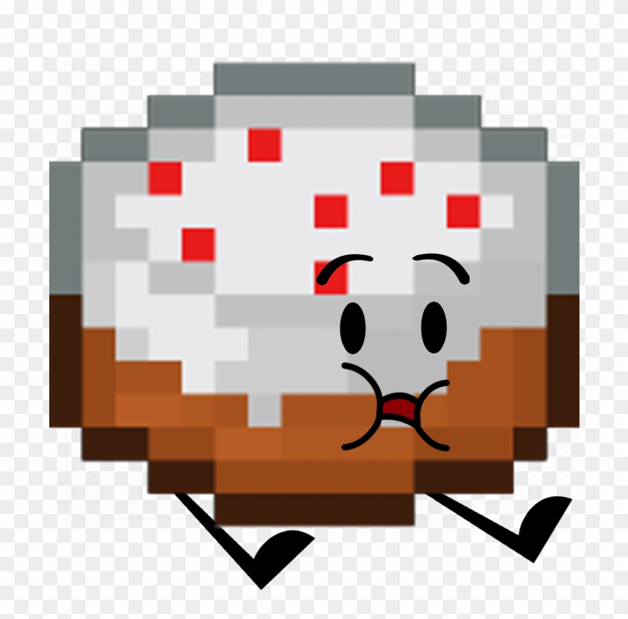 Image Object Shows Community - Perler Bead Minecraft Cake Clipart ...