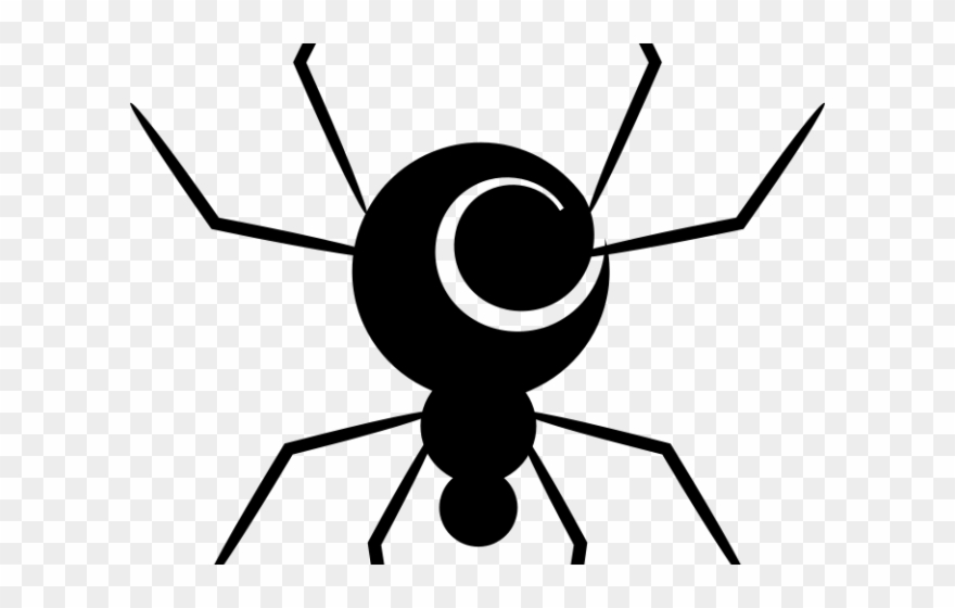 Railroad Tracks Clipart Cartoon - Ant Silhouette Vector Png Transparent ...