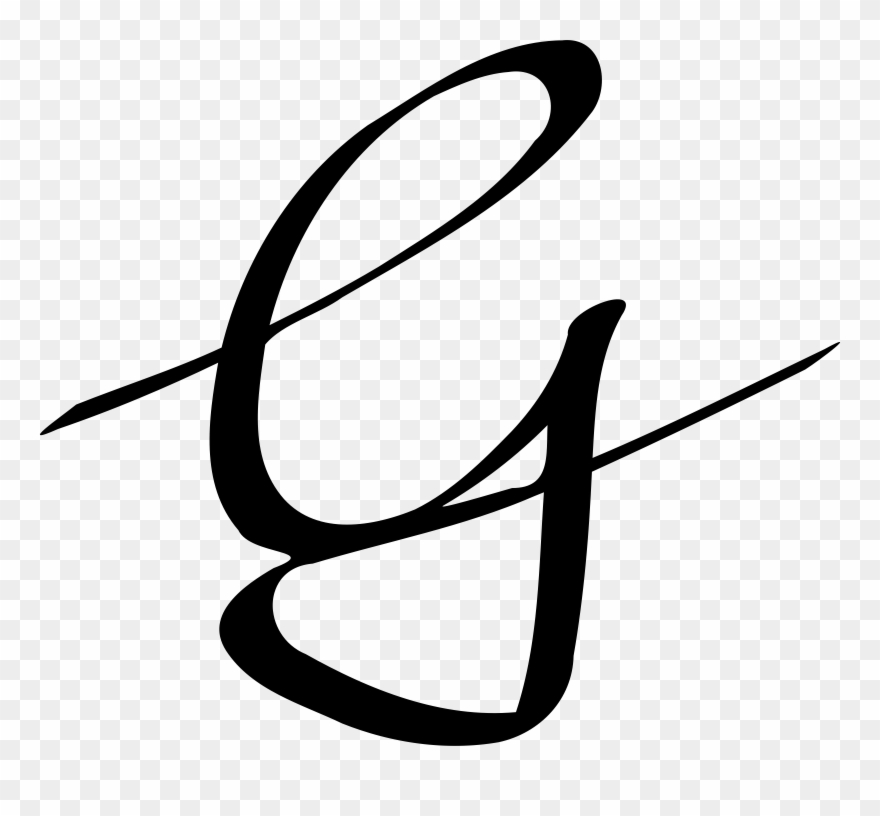 Capital G - Capital G Handwritten Clipart (#755728) - PinClipart