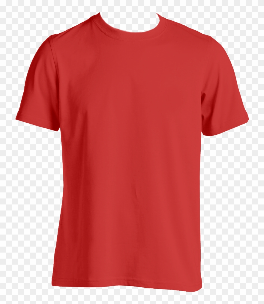 900 Red T Shirt Template Front And Back Best Free Mockups