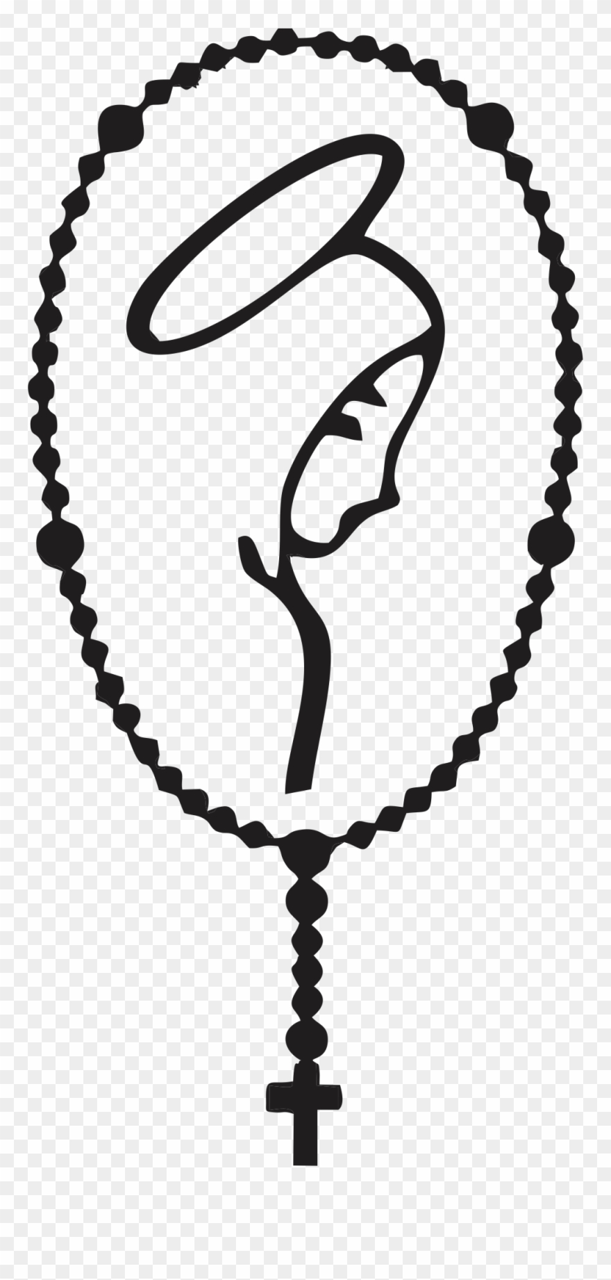 Download Calcomania Virgen Maria Clipart (#762888) - PinClipart