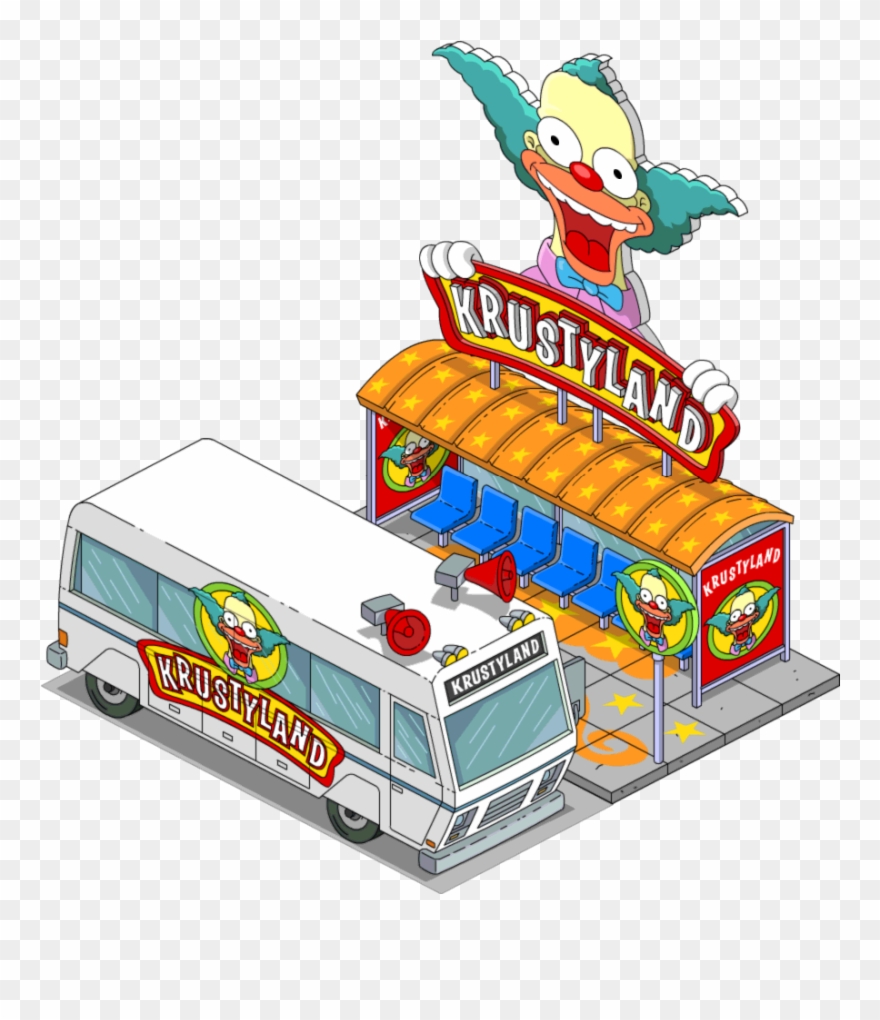 Clipart Black And White Library The Krustyland Shuttle - The Simpsons ...