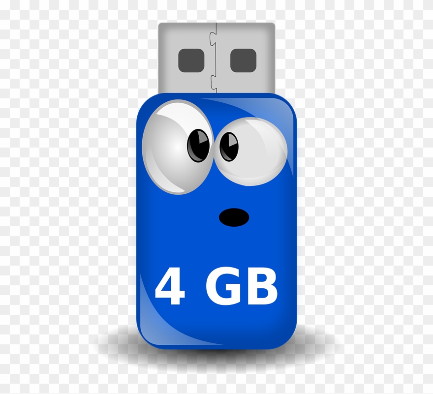 Download Sophomore Vector Clipart Royalty Free - Cartoon Memory Stick ...