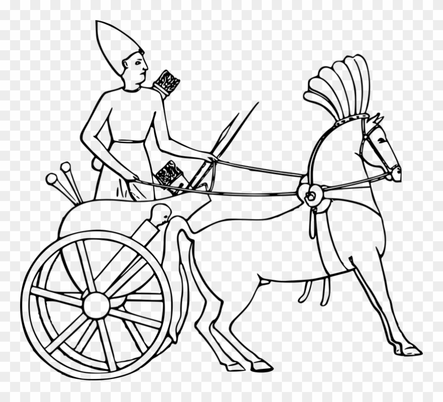 Collection Of Free Chariotee - Egyptian Chariot Drawing Clipart ...