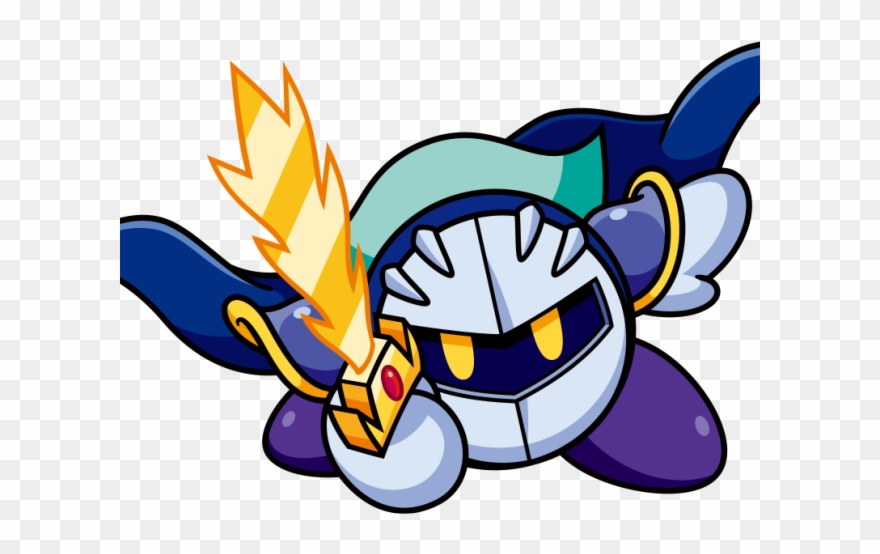 Download Kirby Clipart Meta Knight - Meta Knight X Human Reader Wattpad ...
