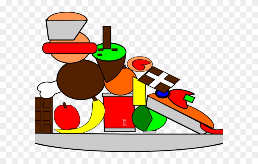 Download Meal Clipart Main Meal - Food And Water Cartoon - Png Download ...