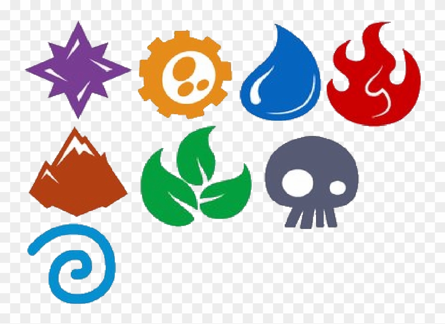 Jpg Library Stock Skylanders Elements By Digiponythedigimon - All 8 ...