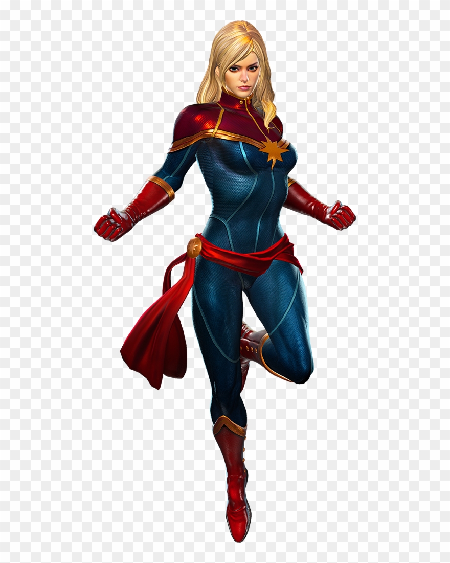 Captain Marvel - Marvel Vs Capcom Infinite Captain Marvel Clipart ...