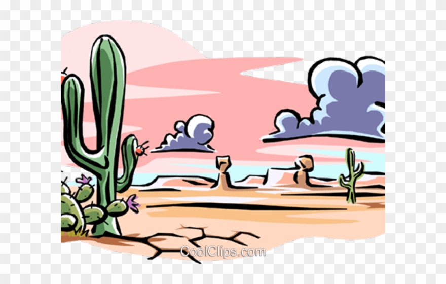 Desert Clipart Desert Landscape - 6 Major Biomes - Png Download ...