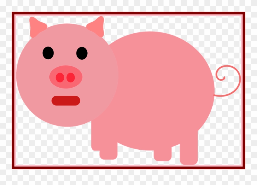 Astonishing Pig Food Farm Animal Tail Transparent - Pig Clip Art - Png ...