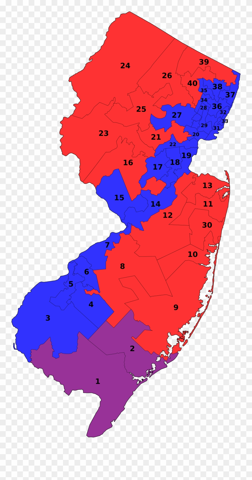 Open - New Jersey General Assembly Map Clipart (#786618) - PinClipart