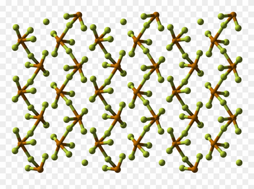 Download Tellurium Tetrafluoride Xtal 1984 3d Balls - Tellurium ...