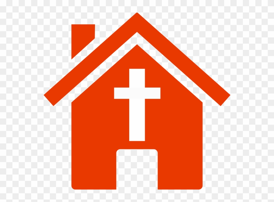 Church House - Church Icon Png Red Clipart (#791139) - PinClipart