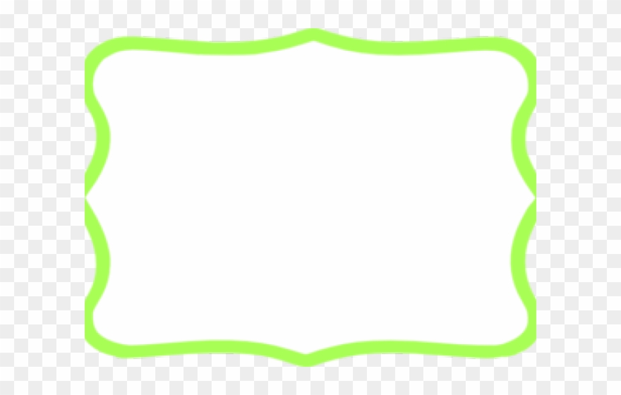 Green Clipart Picture Frame - Png Download (#792427) - PinClipart