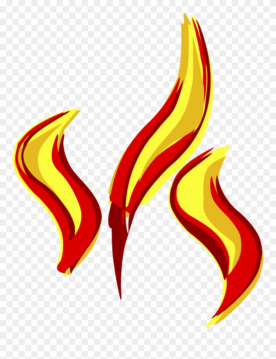Download Clipart Flames Royalty 4 Clip Art - Cartoon Flames Transparent ...