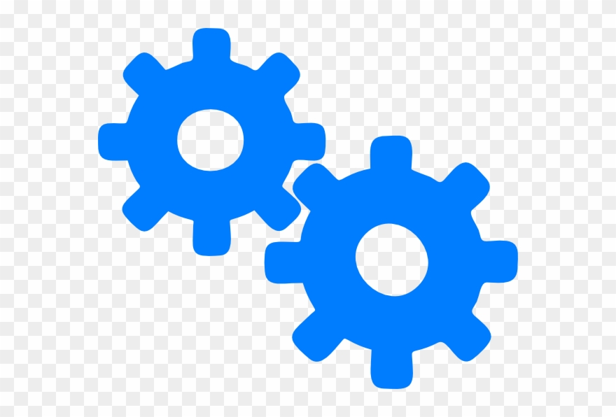 Clipart Royalty Free Stock Gear Blue Clip Art - Blue Gears Clip Art ...