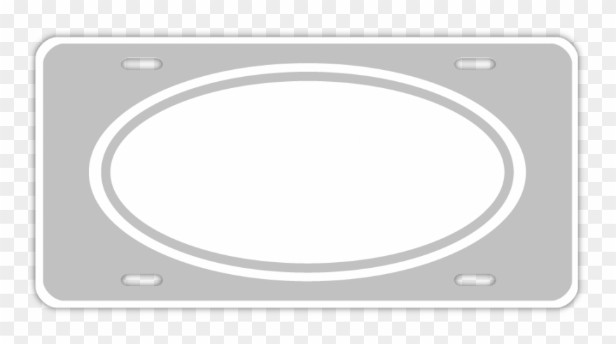License Plate Clip Art - Circle - Png Download (#88717) - PinClipart