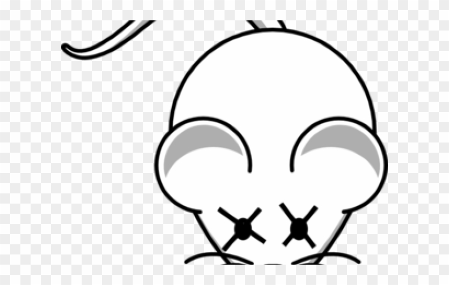 Dead Clipart Dead Dinosaur - Dead Mouse Head Cartoon - Png Download ...
