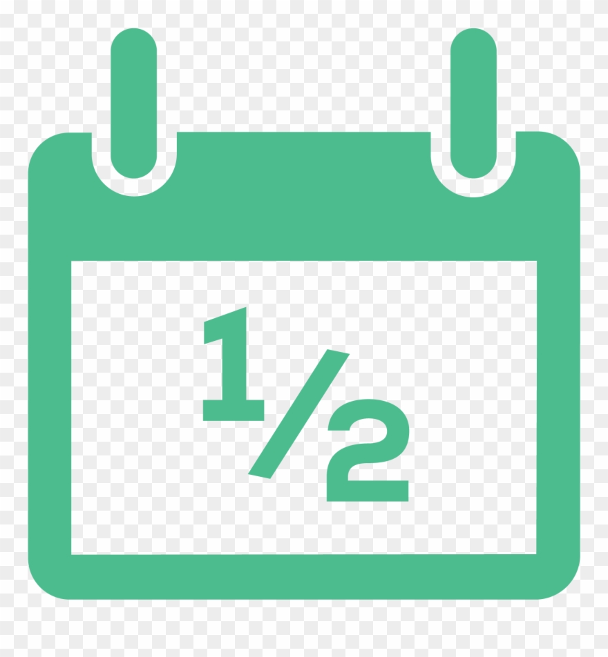 Half Day - Calendar Clipart (#814057) - PinClipart
