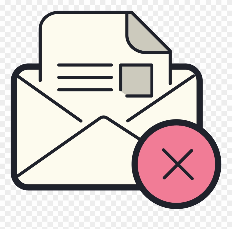 Download Delete Open Envelope Icon - Png Icone Enveloppe Ouverte Clipart (#814309) - PinClipart