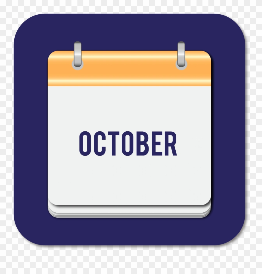 Download Oct Calendar Icon - October Calendar Icon Png Clipart (#818936 ...