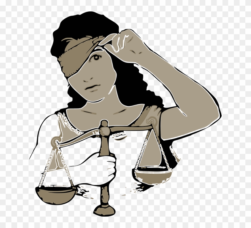 Not Blind Justice - Rights Clipart (#825627) - PinClipart