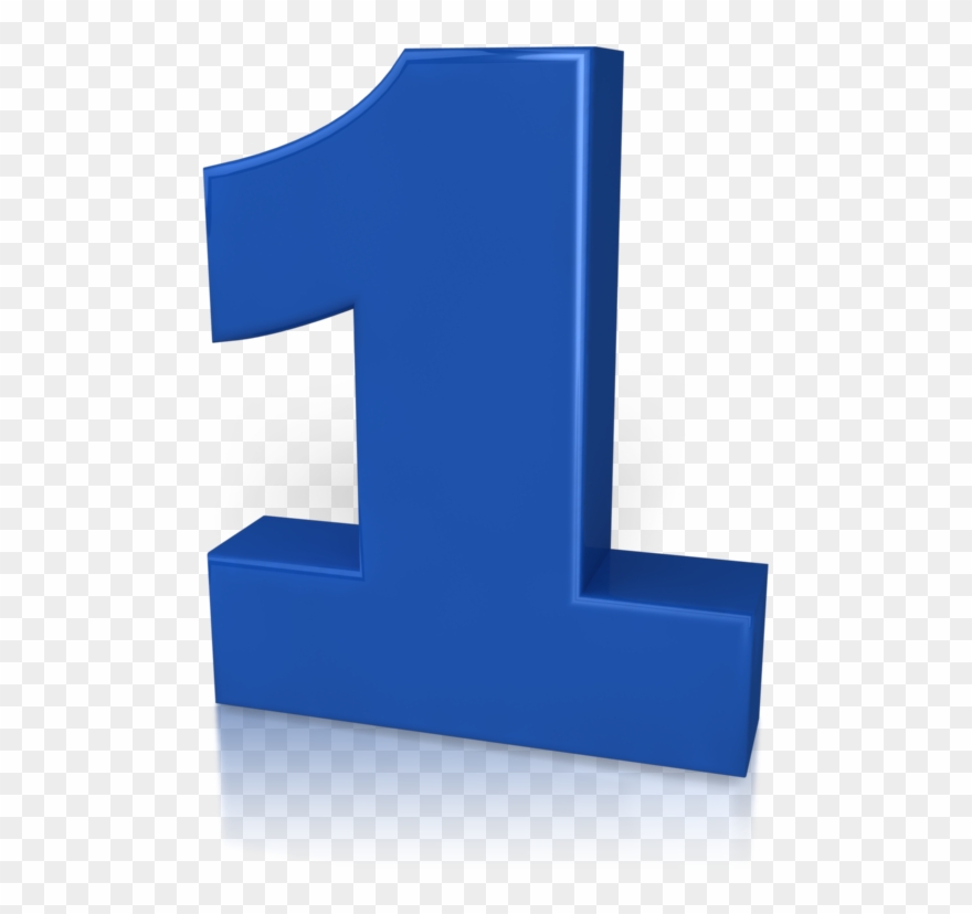 Download One - Blue Number One Clipart (#826735) - PinClipart