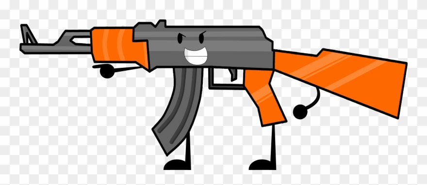 Acwagt Gun Pose - Battle For Dream Island Gun Clipart (#828932 ...